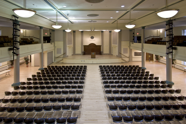 Babson College, Knight Auditorium - Bowdoin Construction